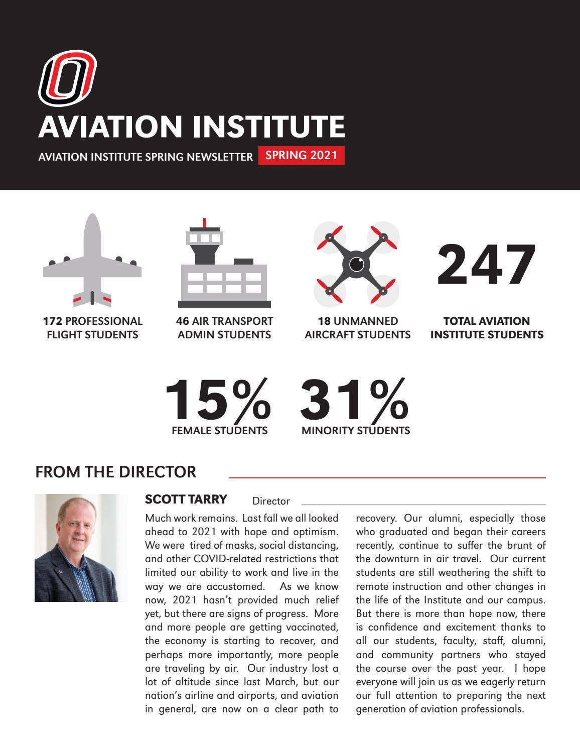 UNO Aviation Institute Spring Newsletter | 2021 by University of ...