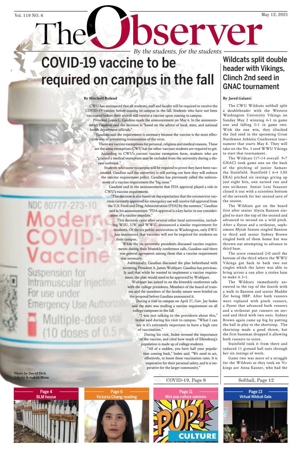 The Observer, Spring 2021 – Issue 6 by CWU Observer - Issuu