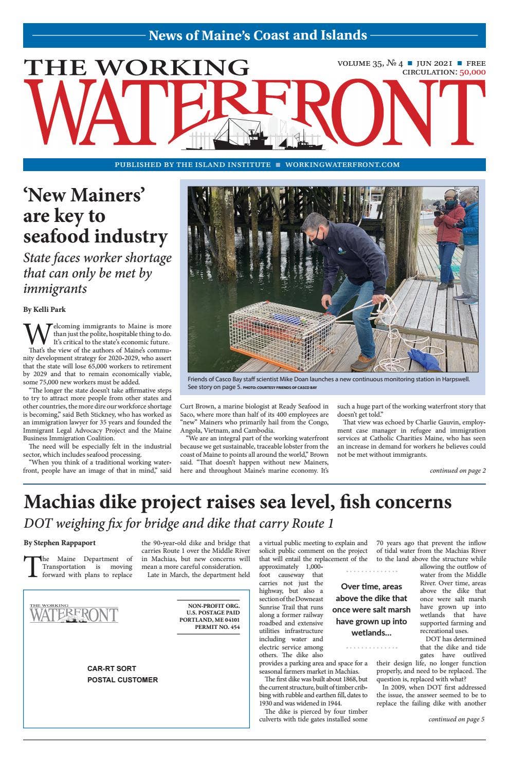 The Working Waterfront - June 2021 by Island Institute - Issuu