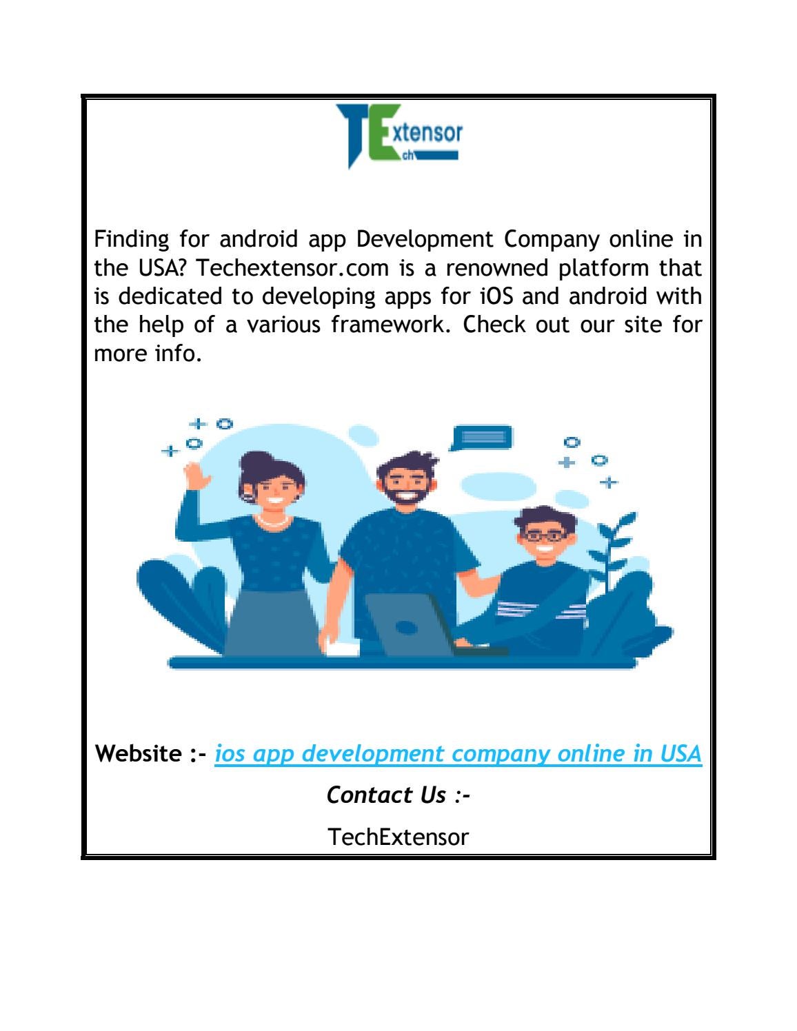 Ios App Development Company Online in USA.pdf by TechExtensor - Issuu