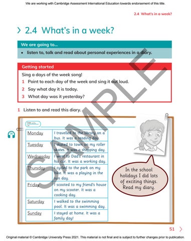 Cambridge Primary English Learner's Book 1 with Digital Access Sample ...