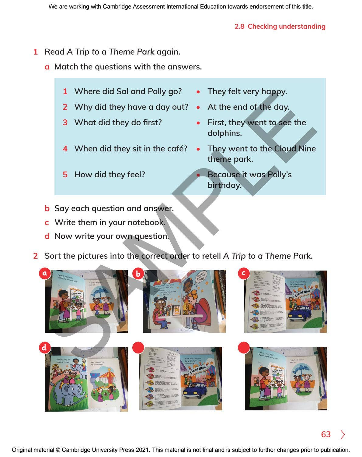Cambridge Primary English Learner's Book 1 with Digital Access Sample ...