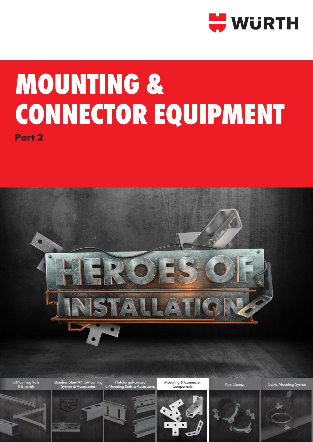 MOUNTING & CONNECTOR EQUIPMENT Part 2 by Wurth-MT - Issuu