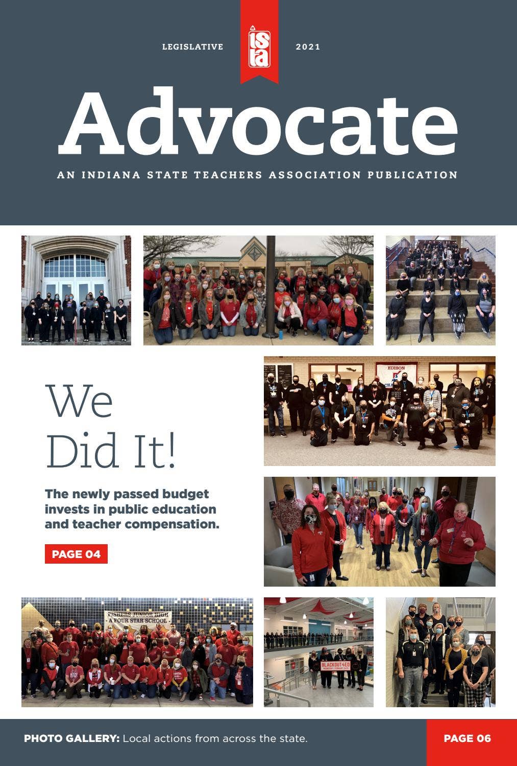 ISTA Advocate - Legislative 2021 by Indiana State Teachers Association ...