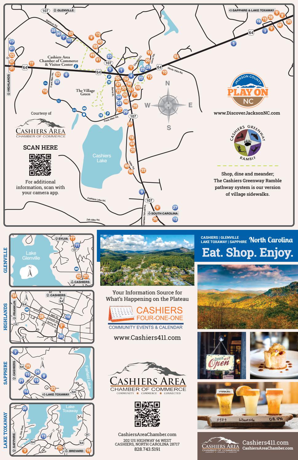 Cashiers Area Chamber of Commerce | Eat. Shop. Enjoy by Smoky Mountain ...