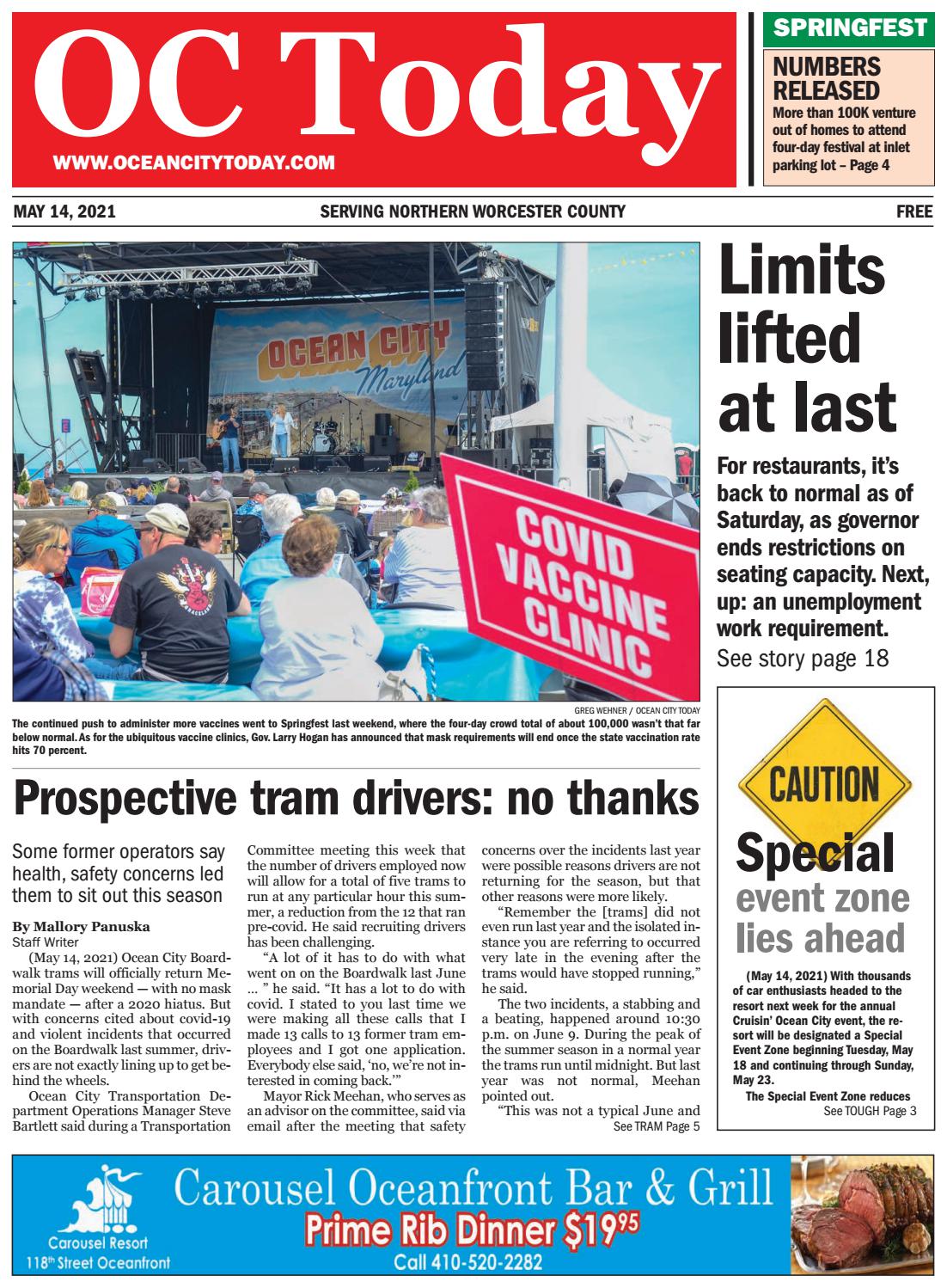 5/14/2021 Ocean City Today by OC Today-Dispatch - Issuu