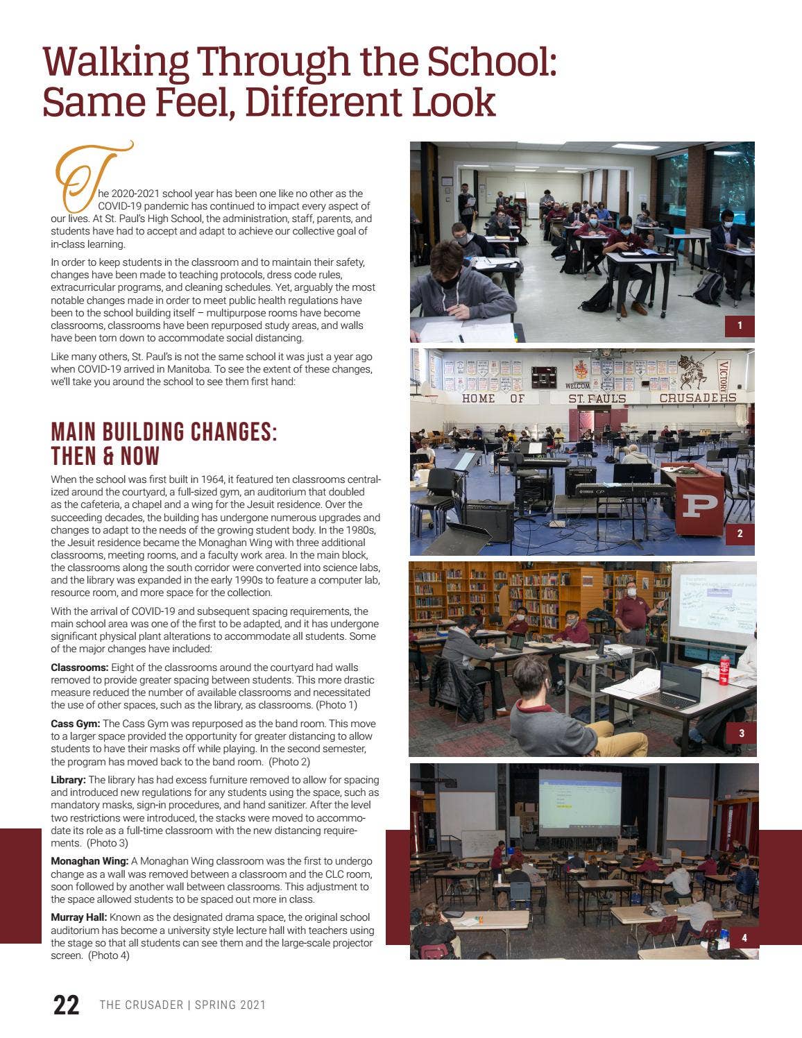 The Crusader Magazine | Spring 2021 by St. Paul's High School - Issuu