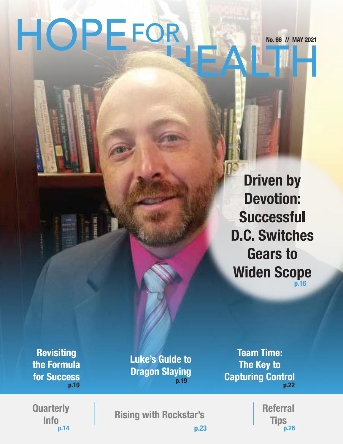 Hope for Health Issue #66 is here! by freedompracticecoaching - Issuu