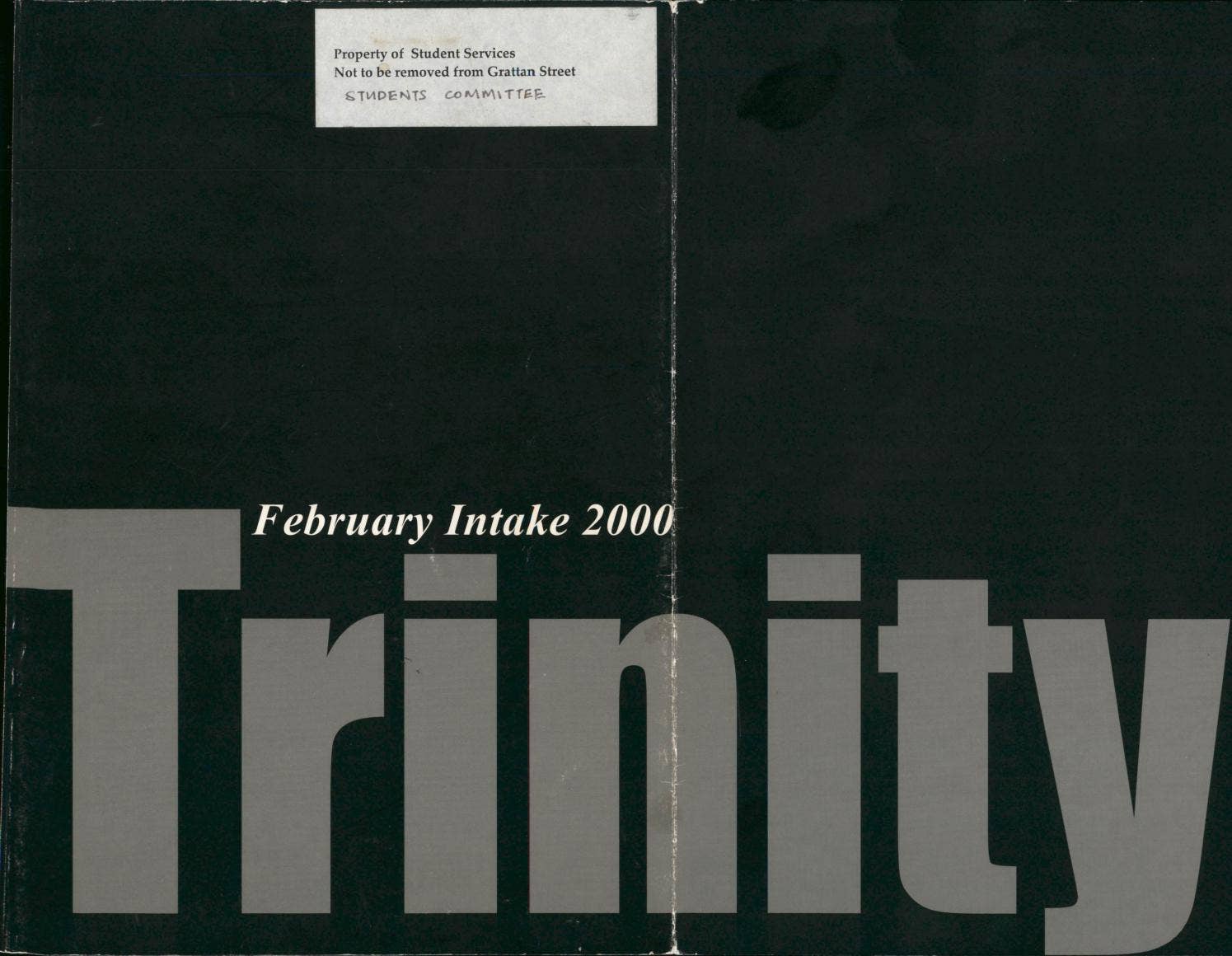 TCFS Yearbook 2000 by Trinity College Collections - Issuu