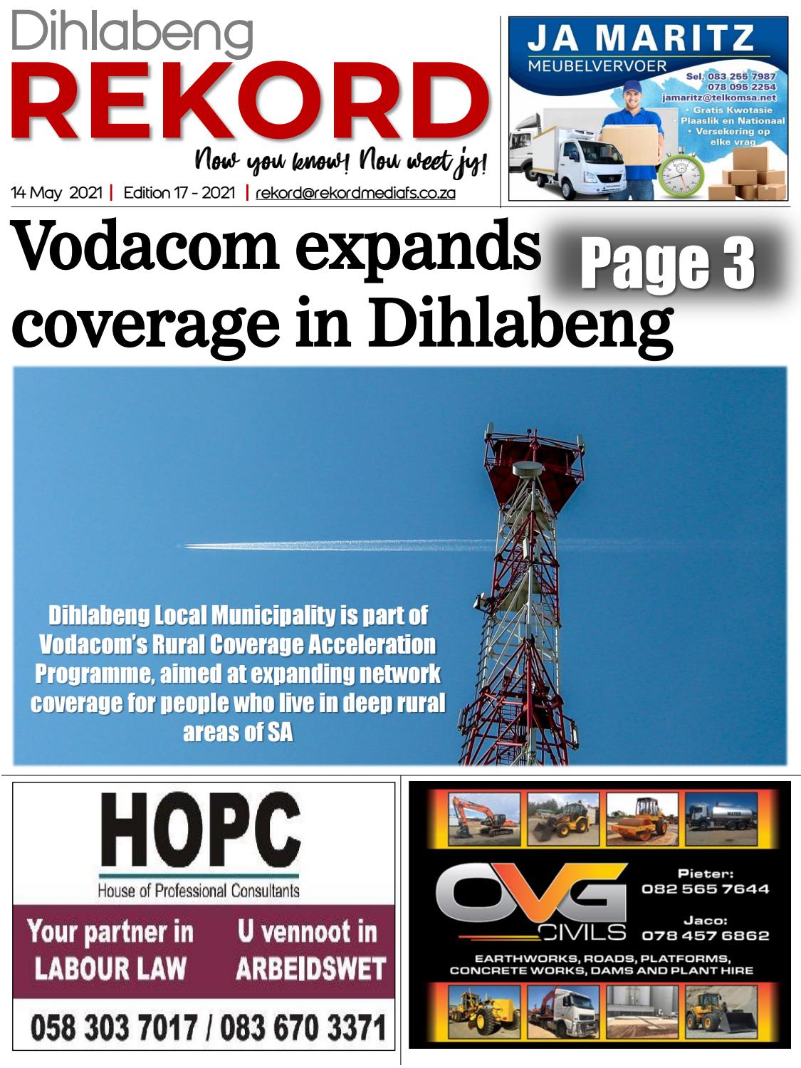 DIHLABENG REKORD by Veldbrand Dihlabeng - Issuu