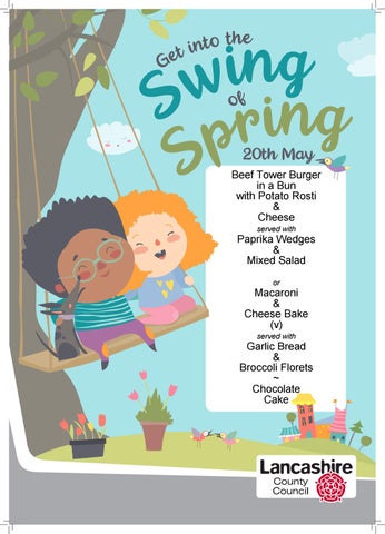 Special Theme Menu - Swing of Spring by Schudio - Issuu