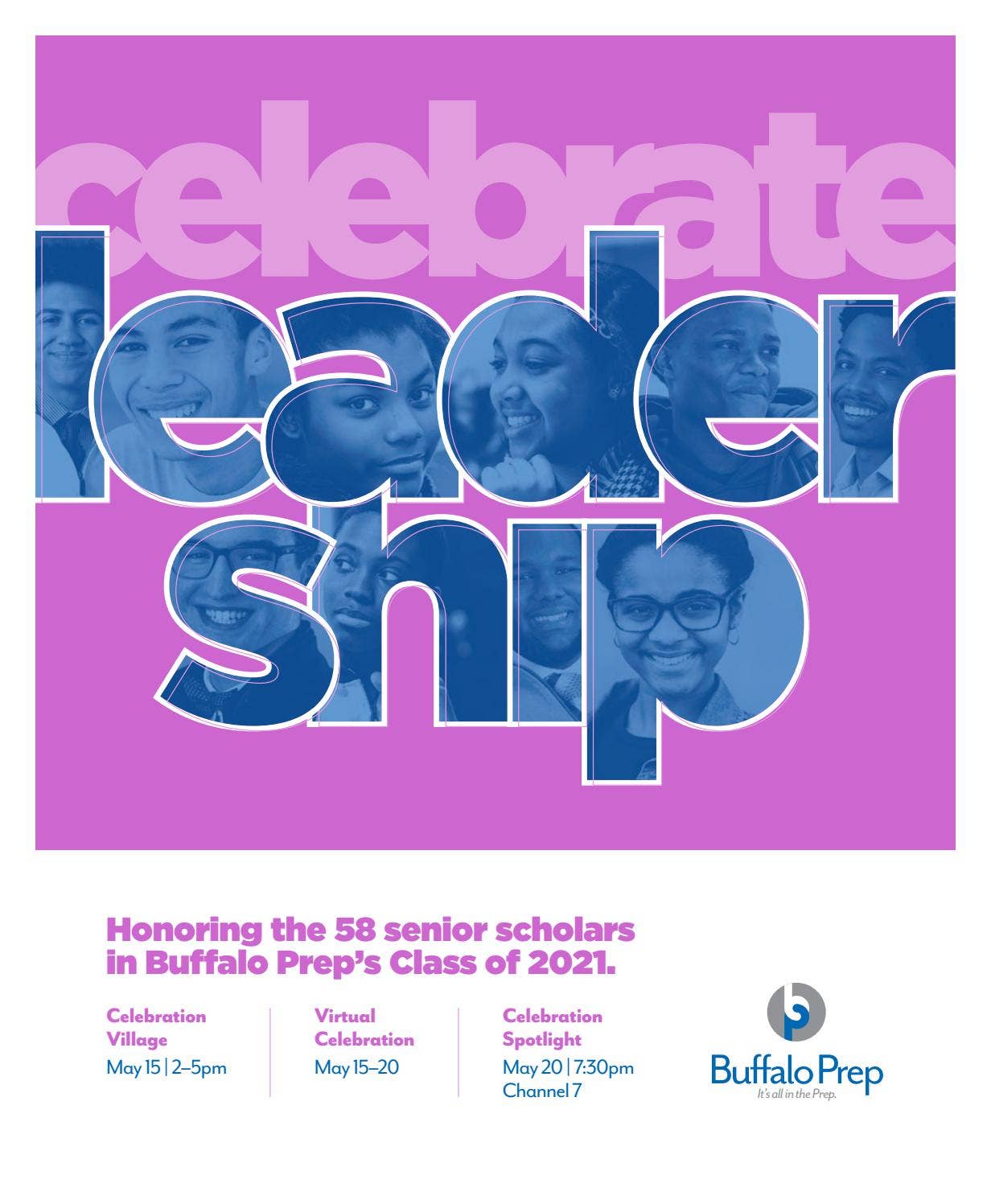 Buffalo Prep 2021 Celebration of Achievement Program by buffaloprep - Issuu
