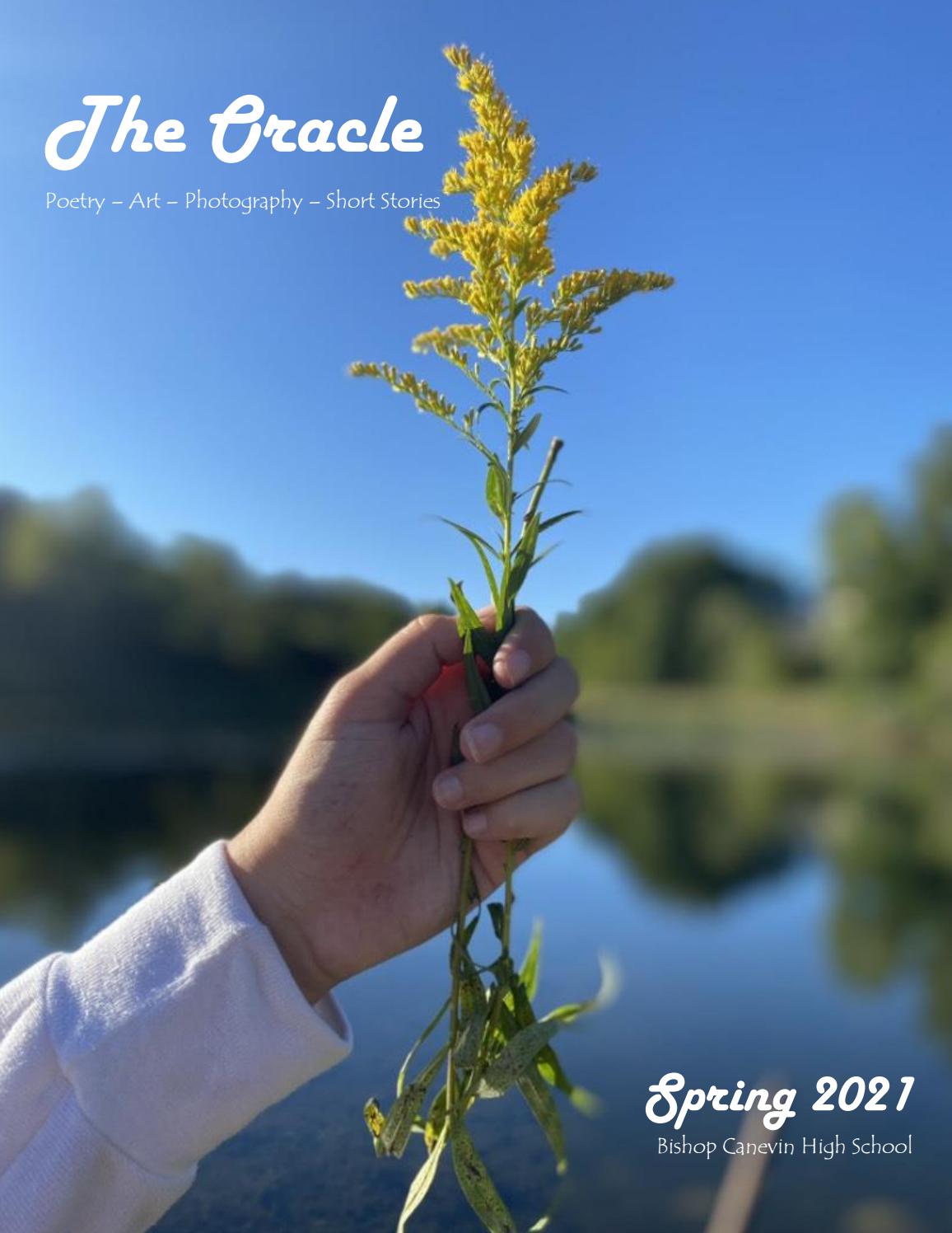 Oracle Literary Magazine - Spring 2021 by Oracle Literary Magazine - Issuu