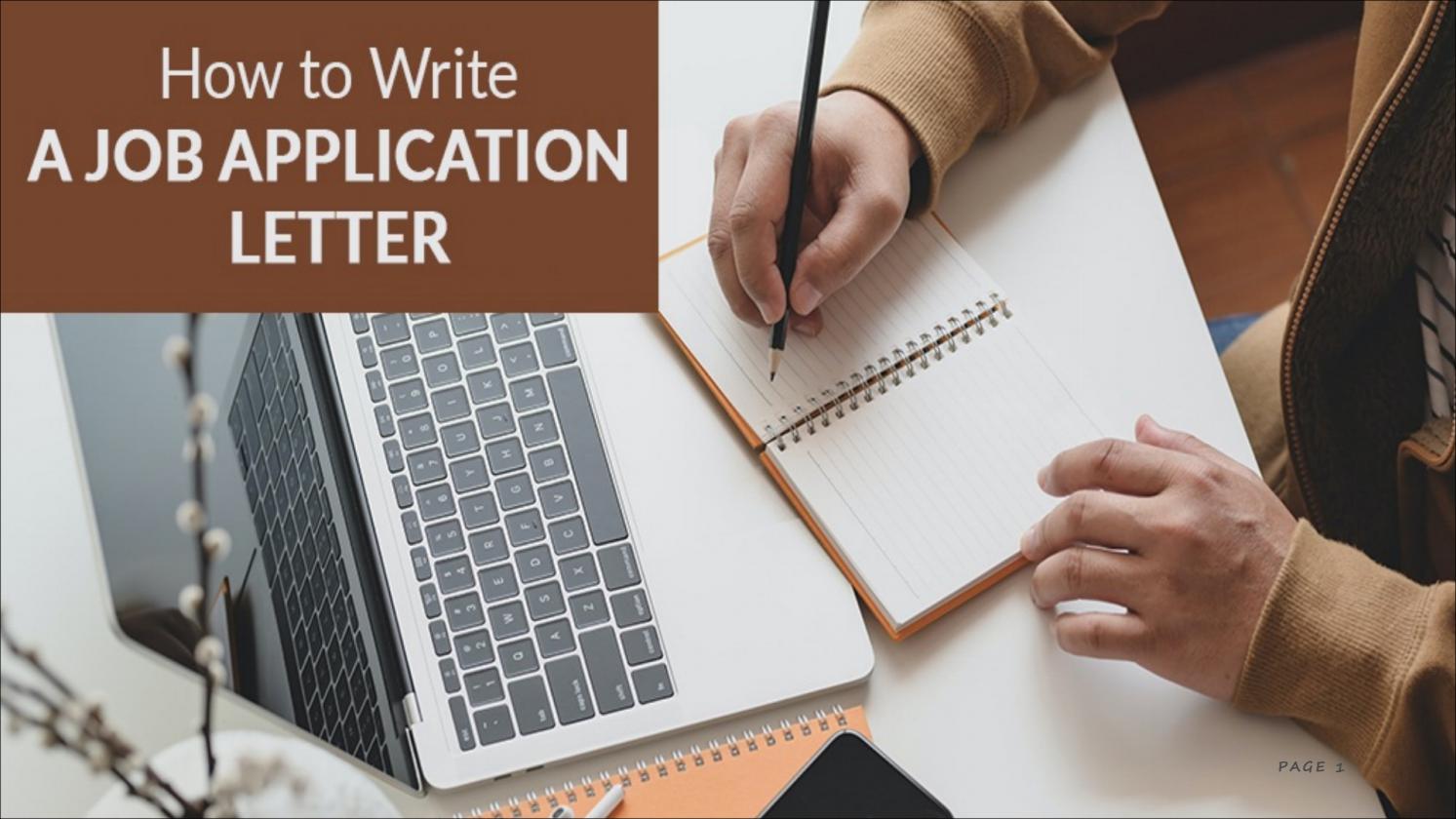 How to Write a Job Application Letter? by Redtape Busters - Issuu