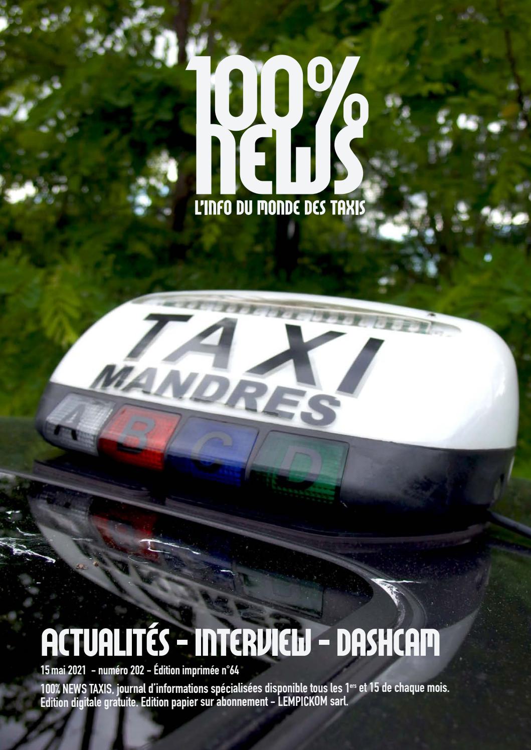 100% NEWS TAXIS n°202 by 100% NEWS - TAXIS - Issuu