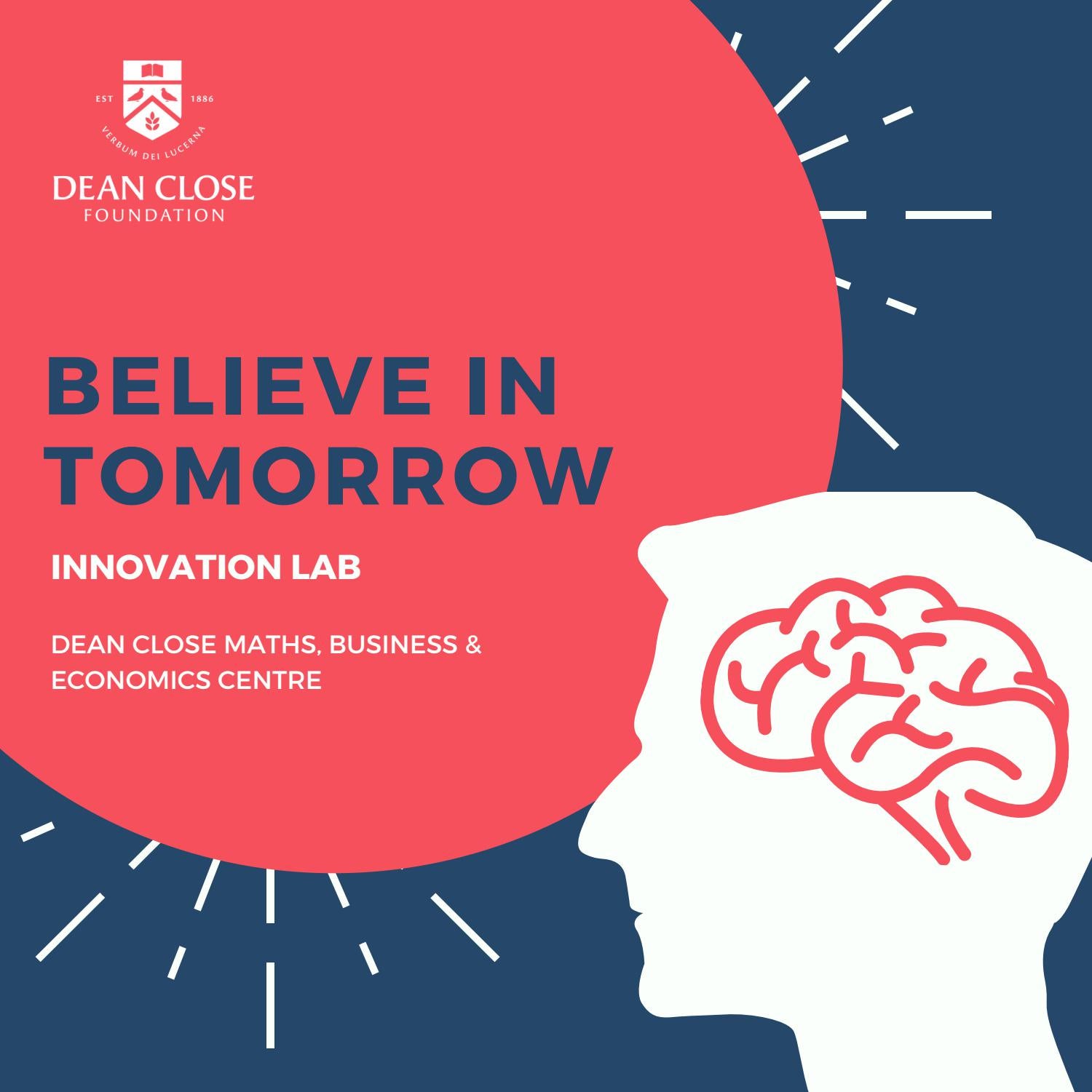 Innovation Lab Brochure by Dean Close School - Issuu