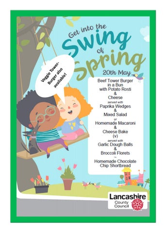 Special Theme Menu - Swing of Spring by Schudio - Issuu
