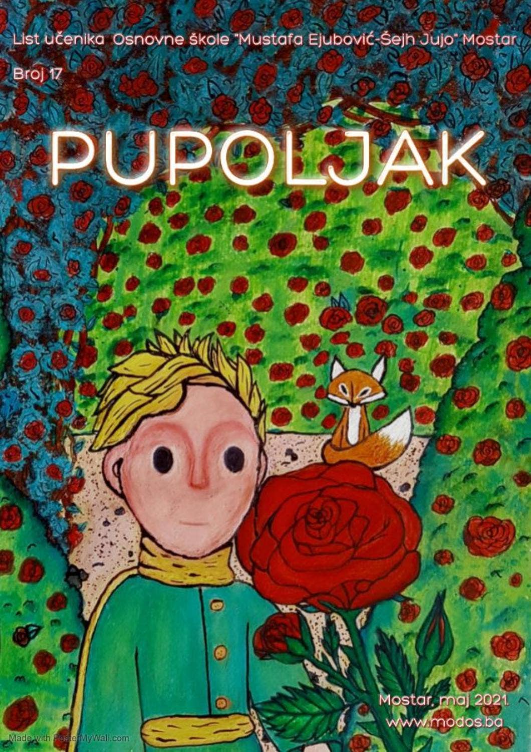 Školski časopis Pupoljak, broj 17 by JU OŠ Mustafa Ejubović - Šejh Jujo ...