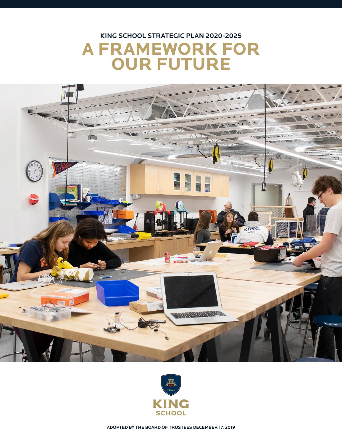 King School Strategic Plan 2020-2025 by King School - Issuu