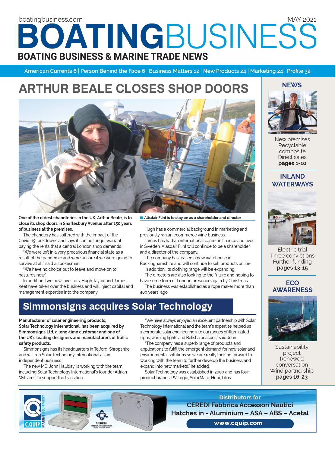 Boating Business May 2021 by Mercator Media - Issuu