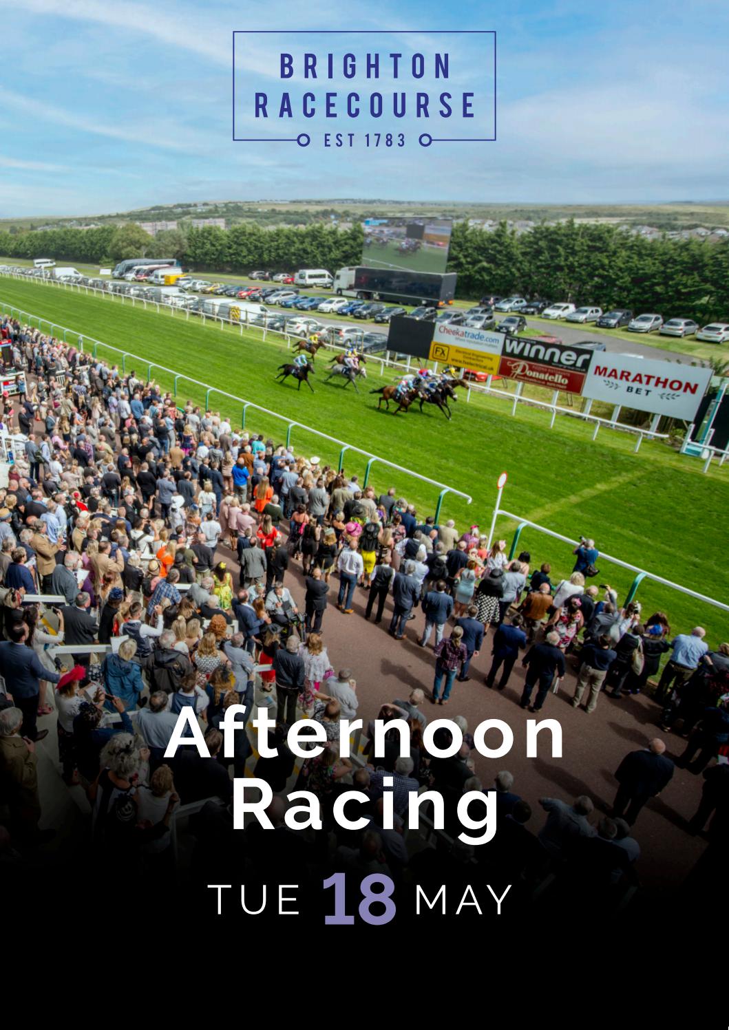 Brighton Racecard - Tuesday 18th May by Arena Racing Company - Issuu