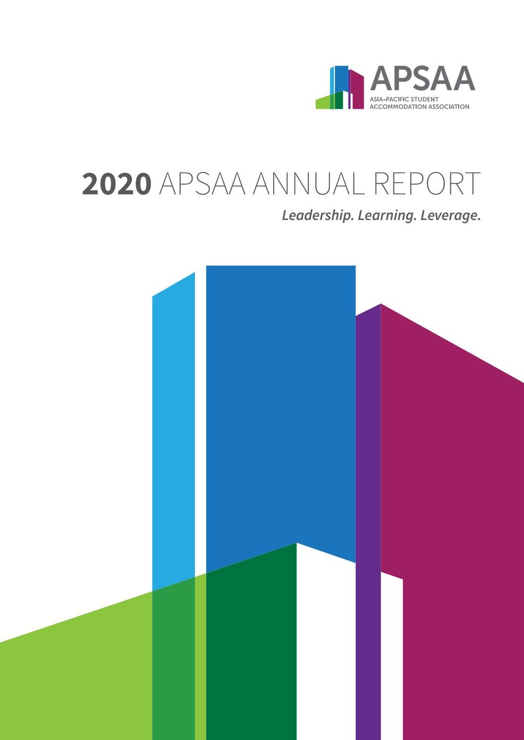 APSAA 2020 Annual Report by apsaa6 - Issuu