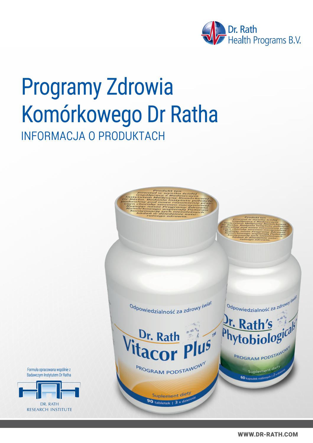 Programy Zdrowia Komórkowego Dr Ratha – informacja o produktach by Dr ...