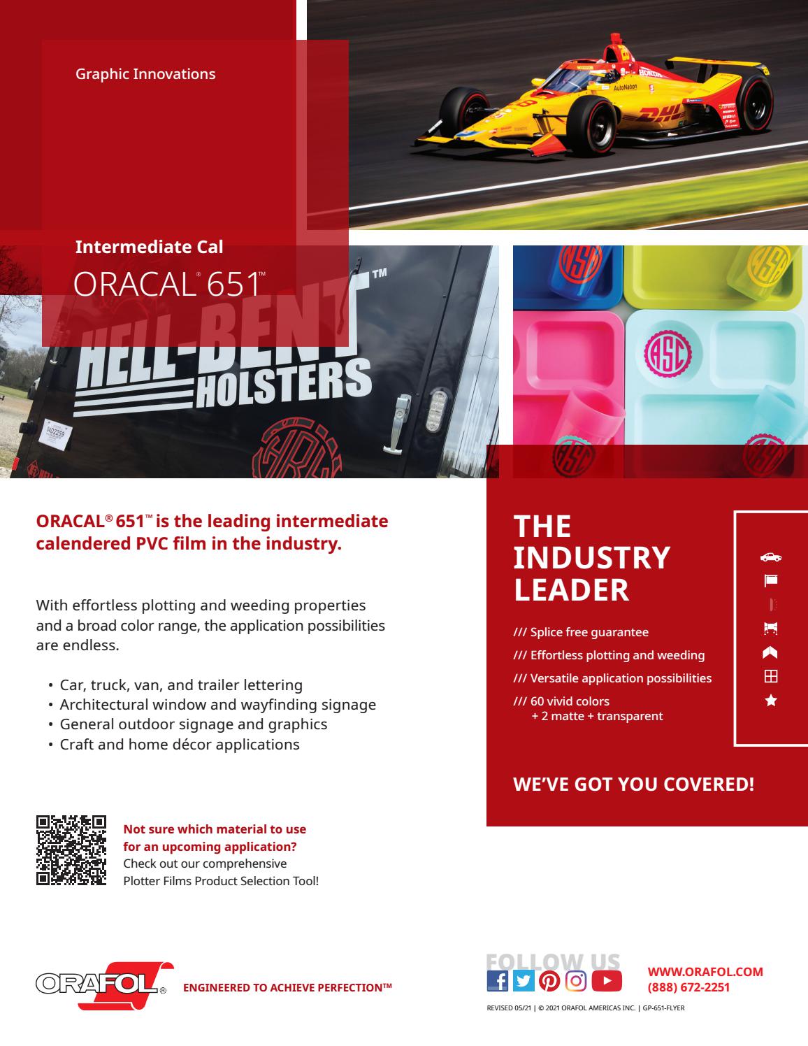ORACAL® 651 Product Flyer by ORAFOL Americas - Issuu