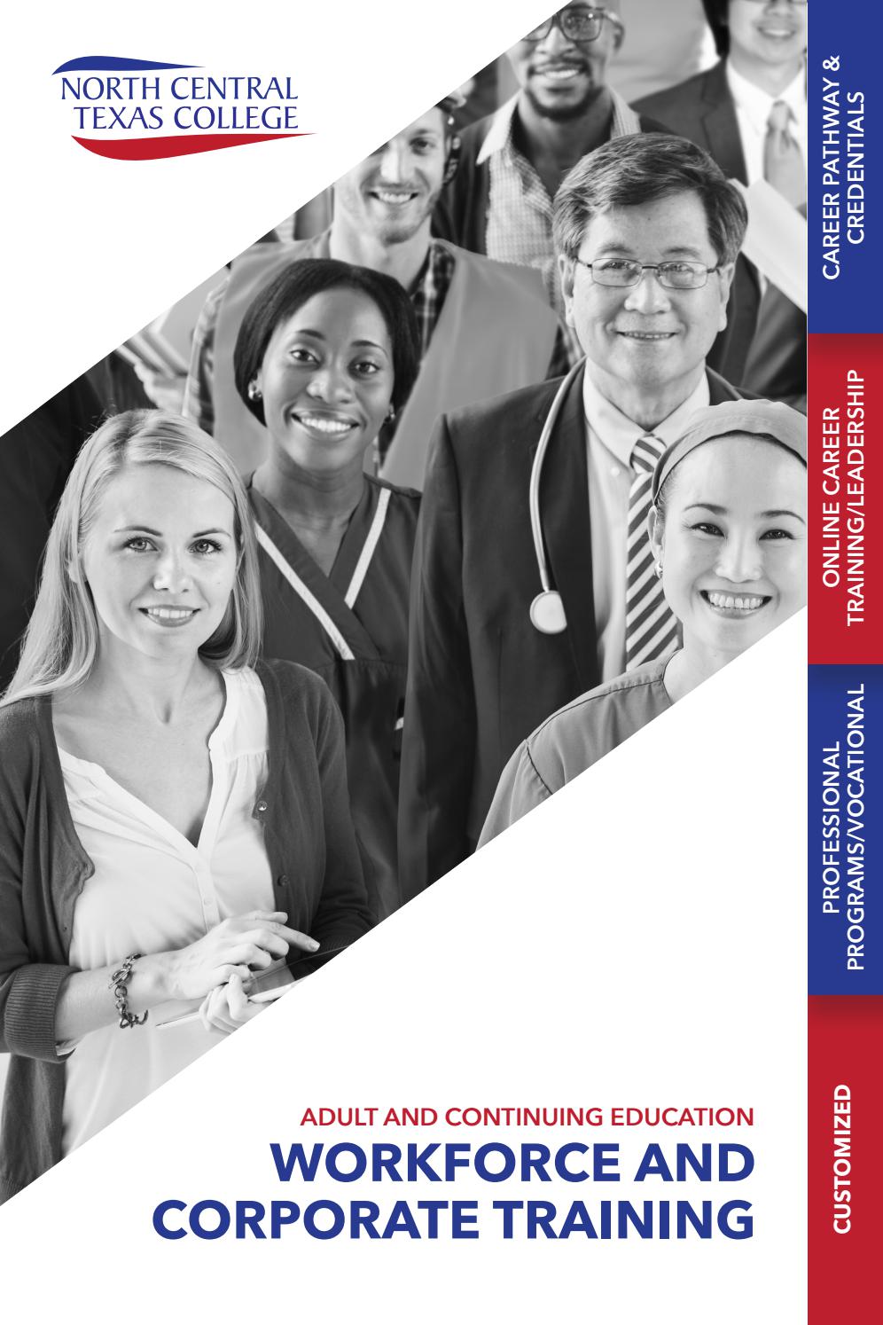 ACE Workforce and Corporate Training Brochure 2021 by NCTCACE - Issuu