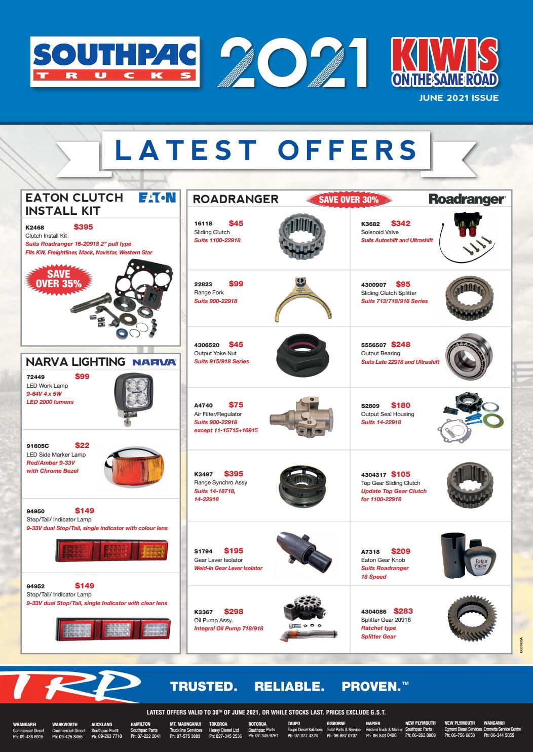 Southpac Parts June 2021 by NZ Truck & Driver - Issuu