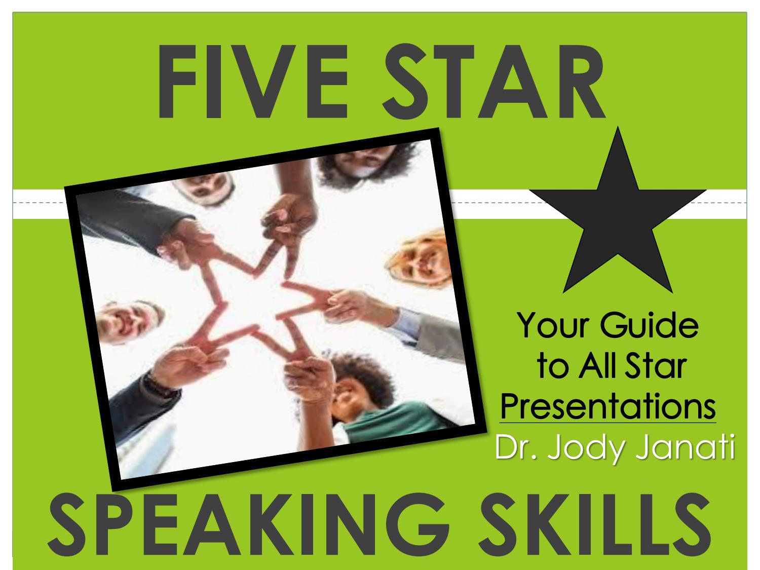 5 Star Speaking Skills Book by Communication Innovation - Issuu