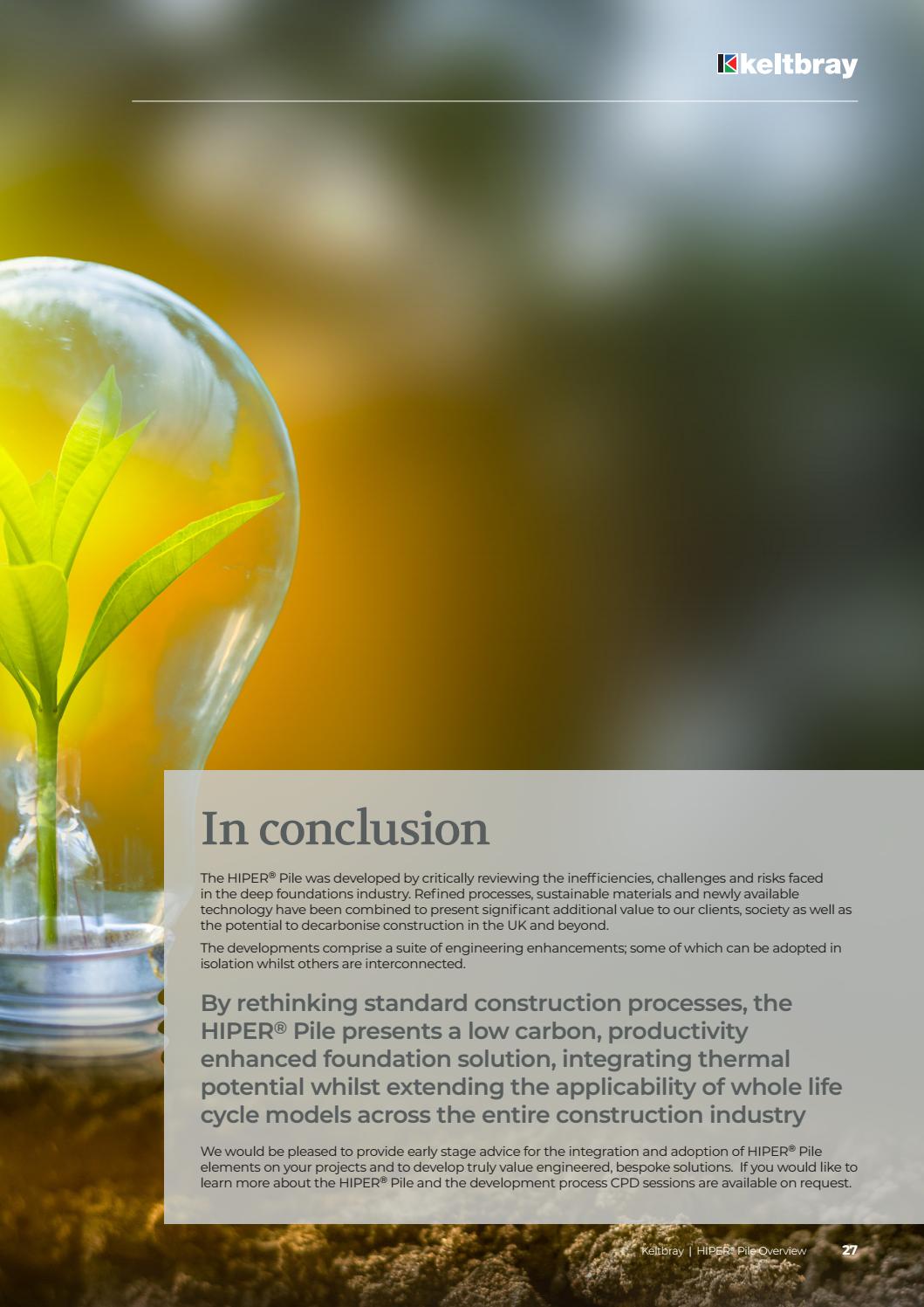 Keltbray HIPER® Pile Brochure by Keltbray - Issuu