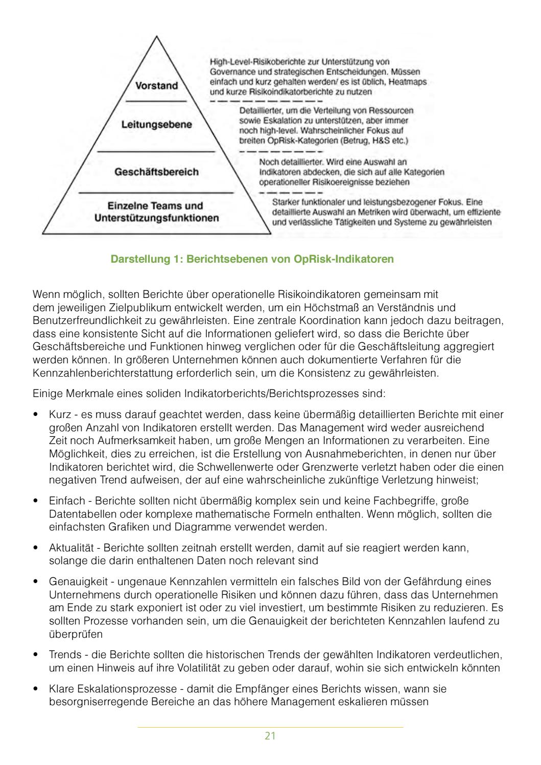 German - Risikoindikatoren IOR report by Institute of Risk Management ...