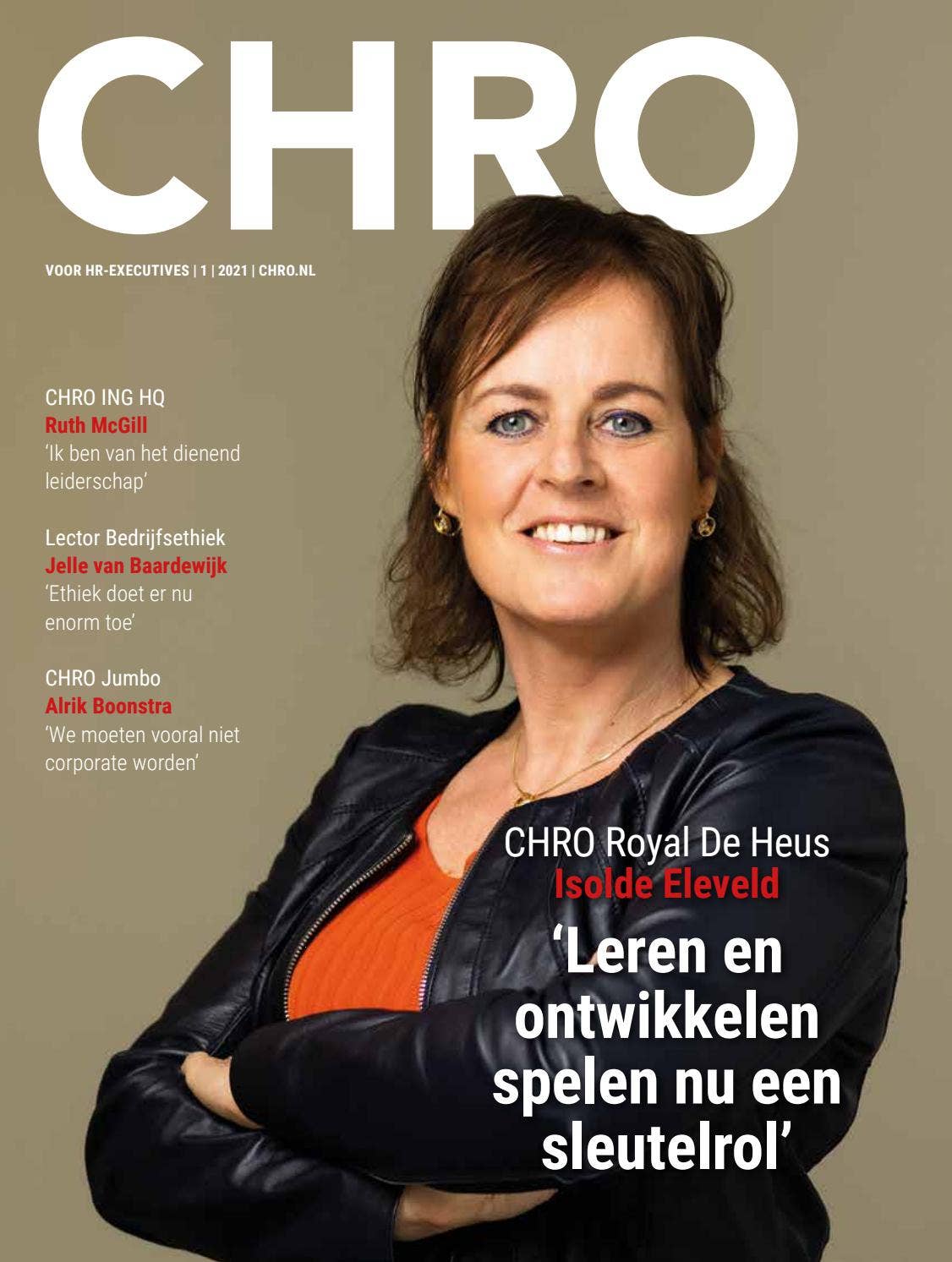 CHRO Magazine, editie 1 - 2021 by Sijthoff Media - Cluster Finance & M ...