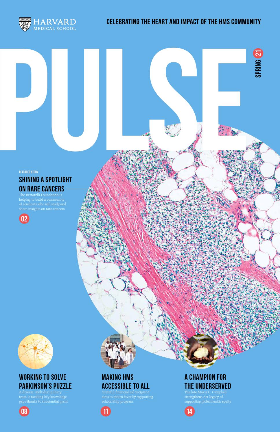Pulse | Spring 2021 by Harvard Medical School - Issuu