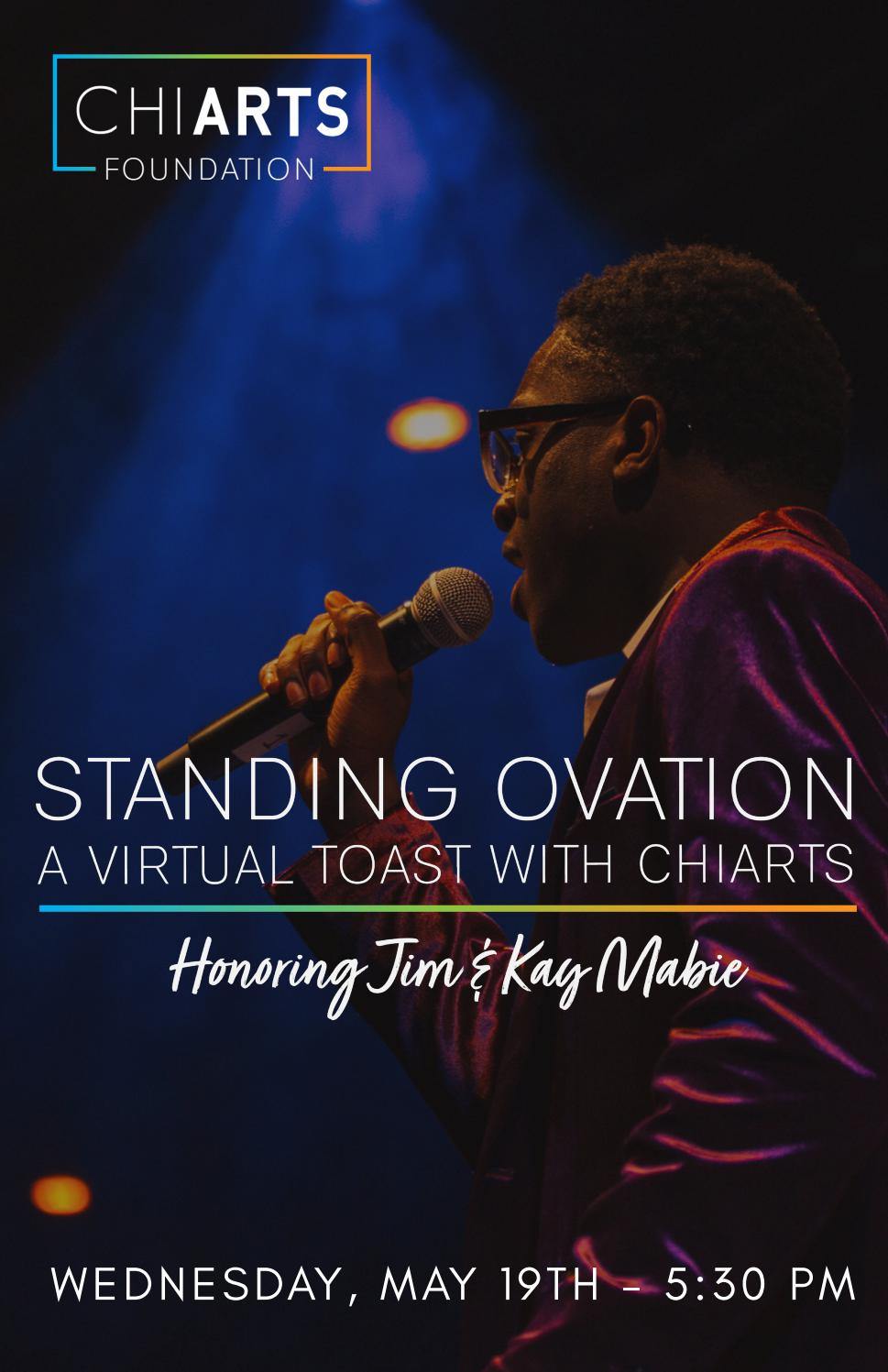 Standing Ovation Program A Virtual Toast With ChiArts Honoring Jim 