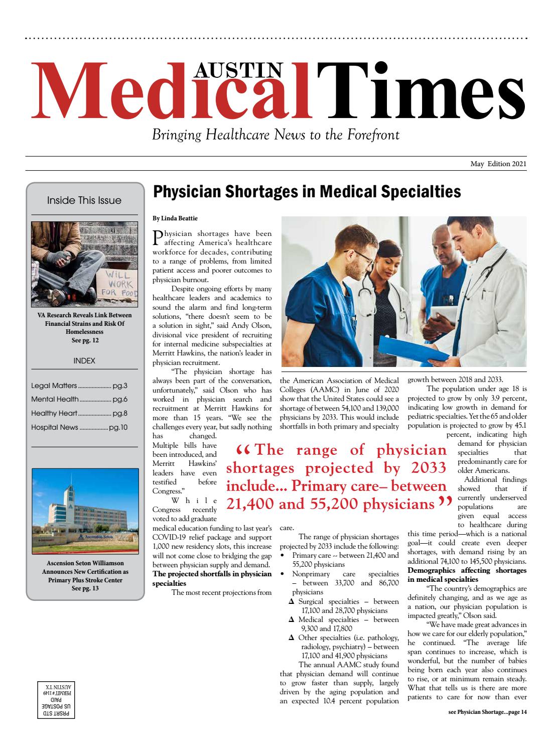 Austin Medical Times by Rick Delarosa - Issuu