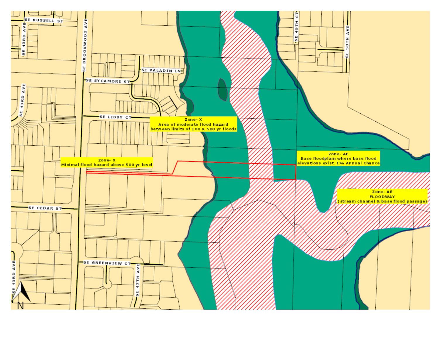 Flood Map for 498 SE Brookwood Ave by Lawyers Title Oregon - Issuu