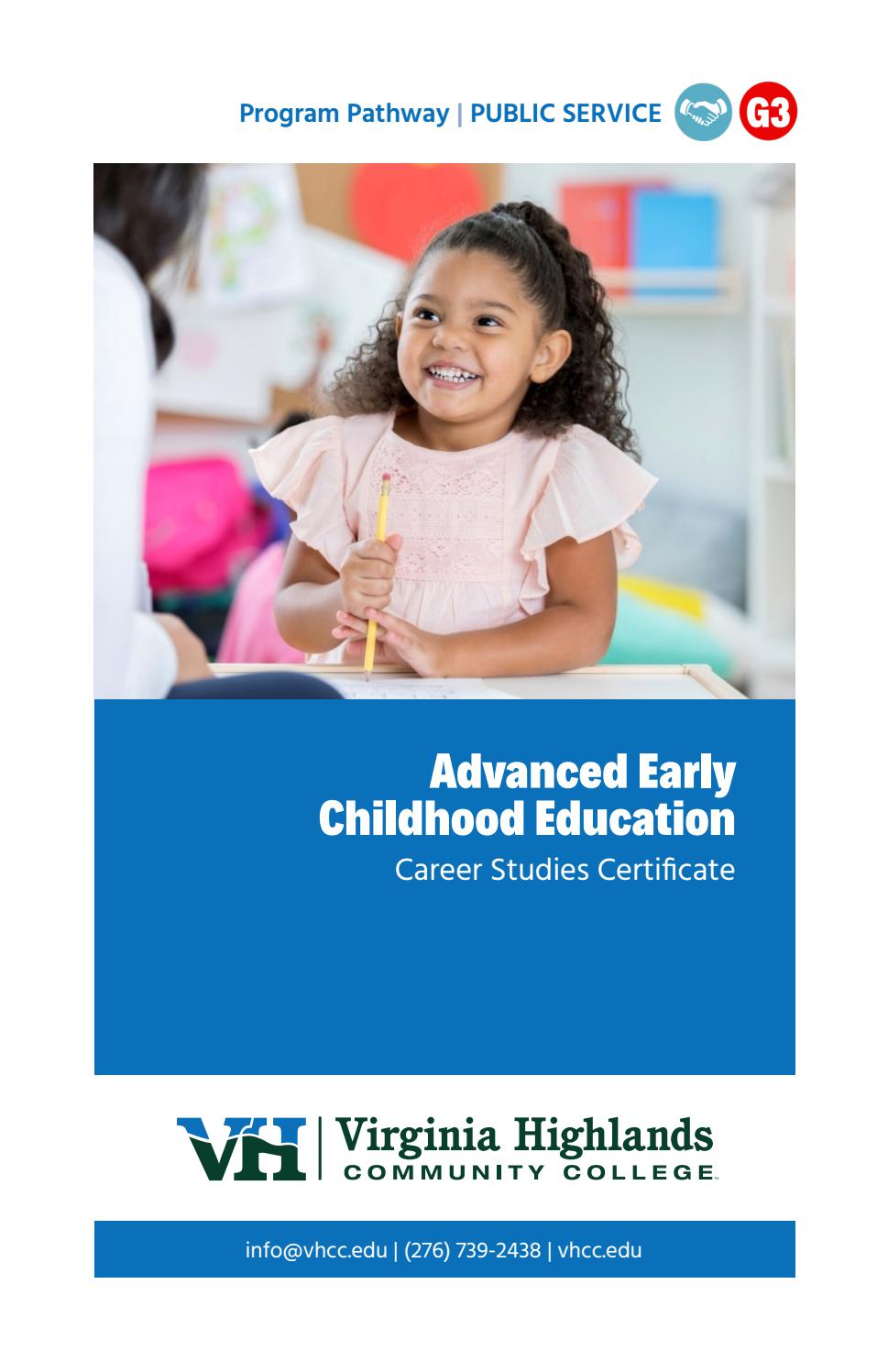VHCC Advanced Early Childhood Education by Virginia Highlands Community ...