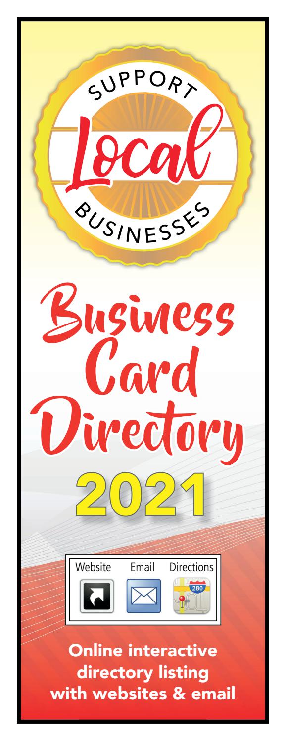 Business Card Directory 2021 by Fox Press - Issuu