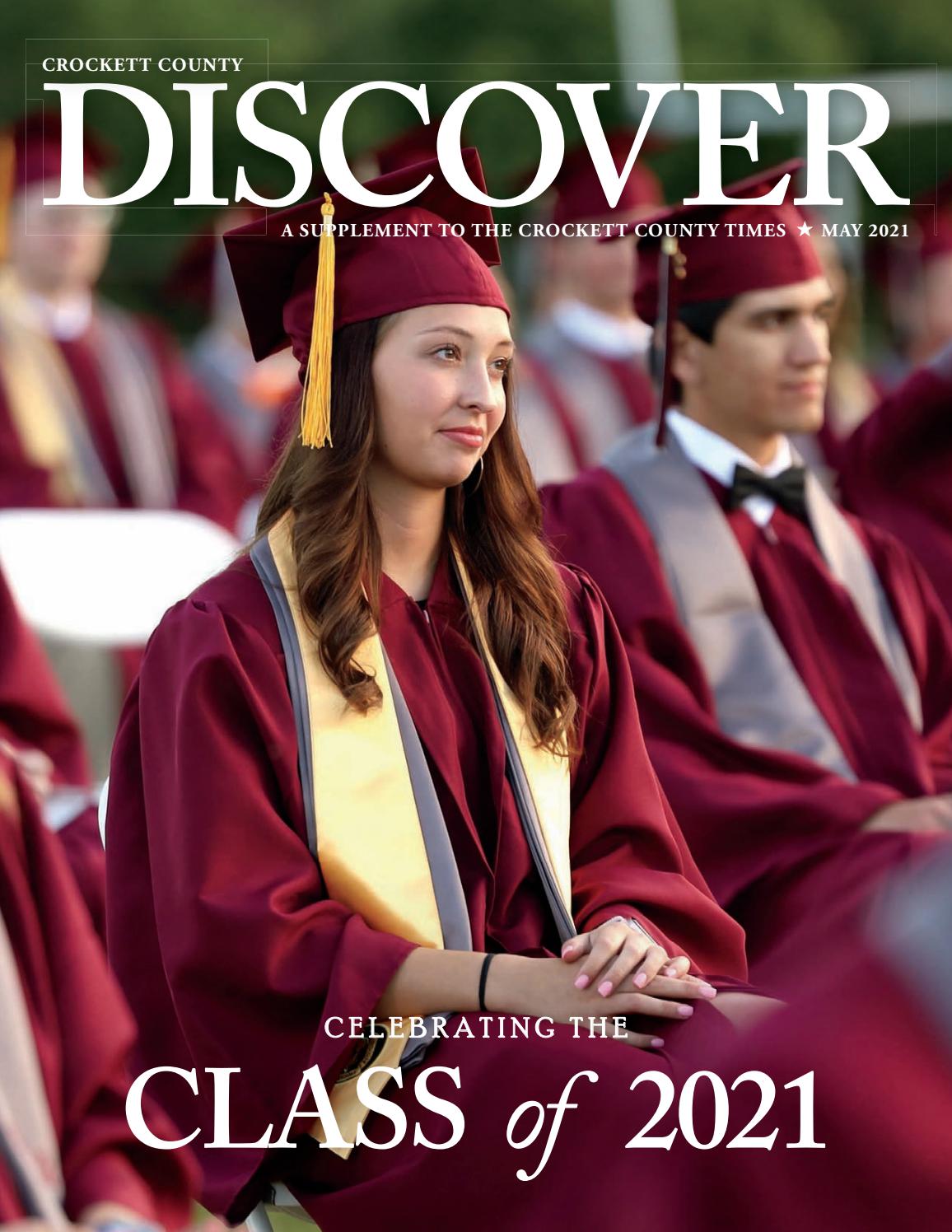 Crockett County Graduation Book 2021 by Fox Press - Issuu