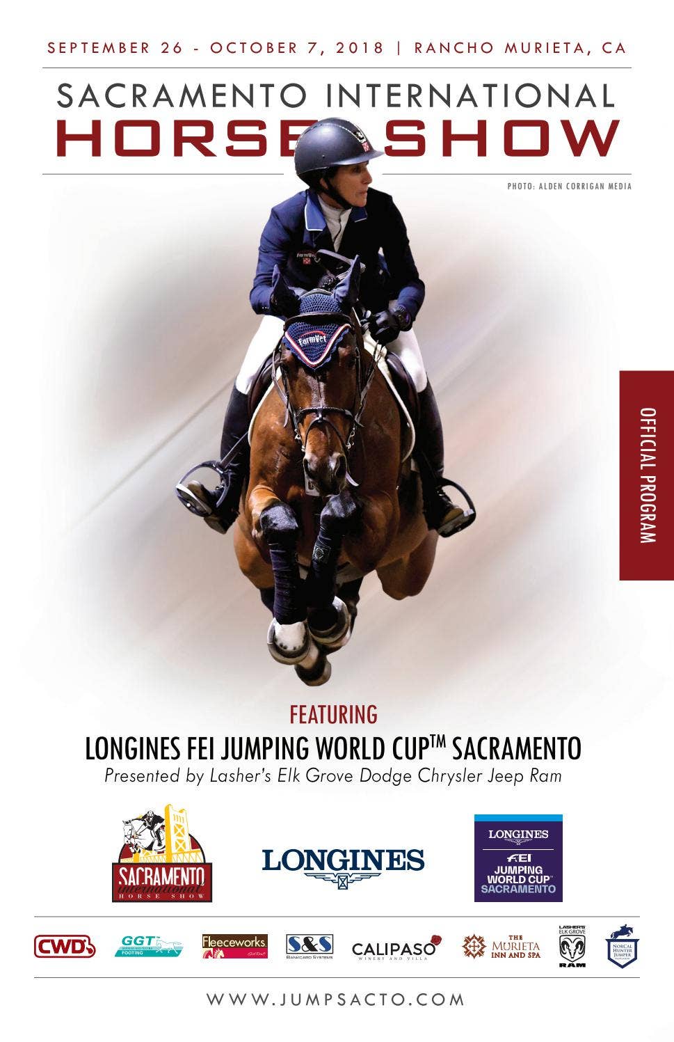 2018 Sacramento International Horse Show Program by Carolynne Smith - Issuu