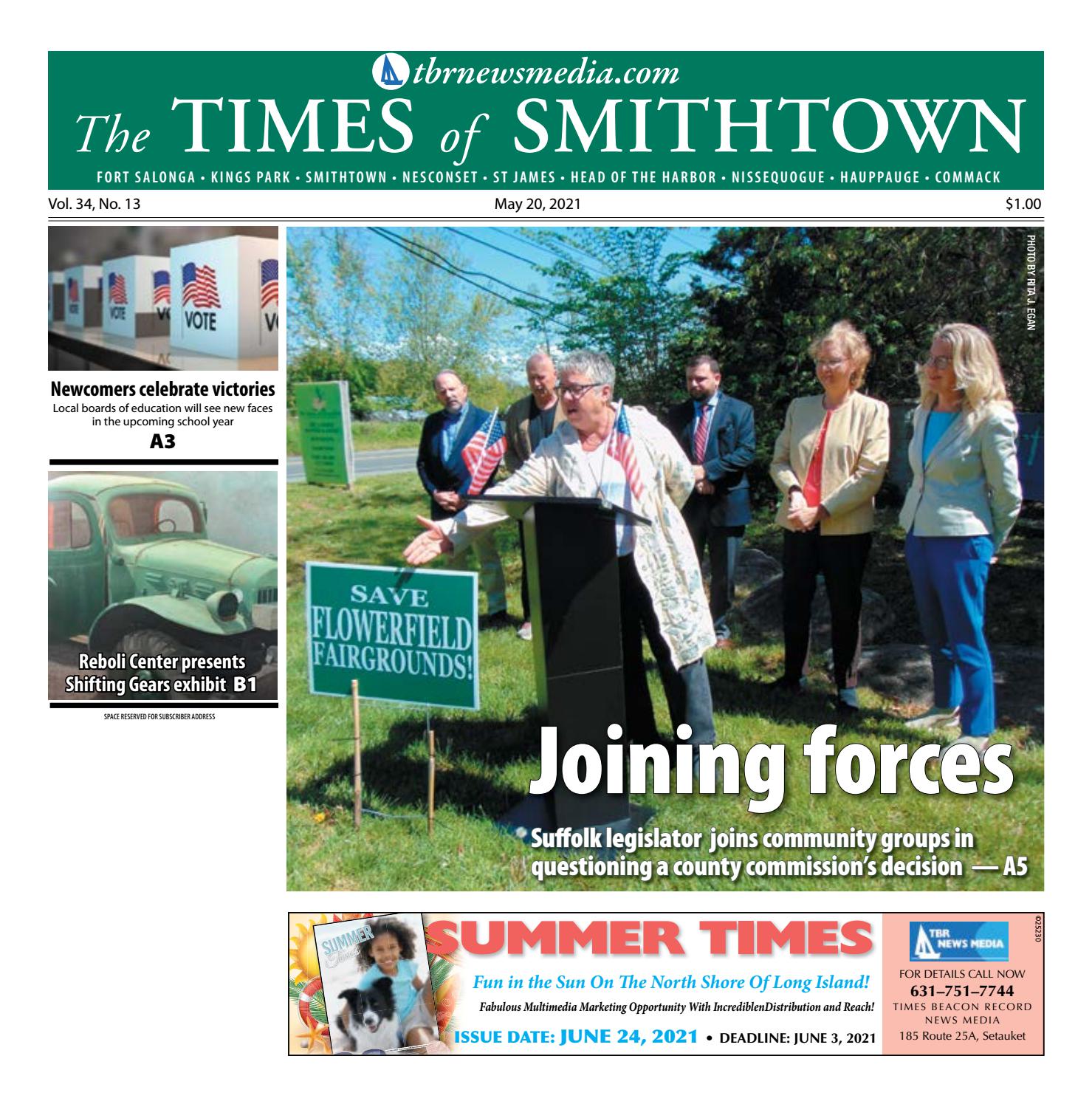 The Times of Smithtown - May 20, 2021 by TBR News Media - Issuu