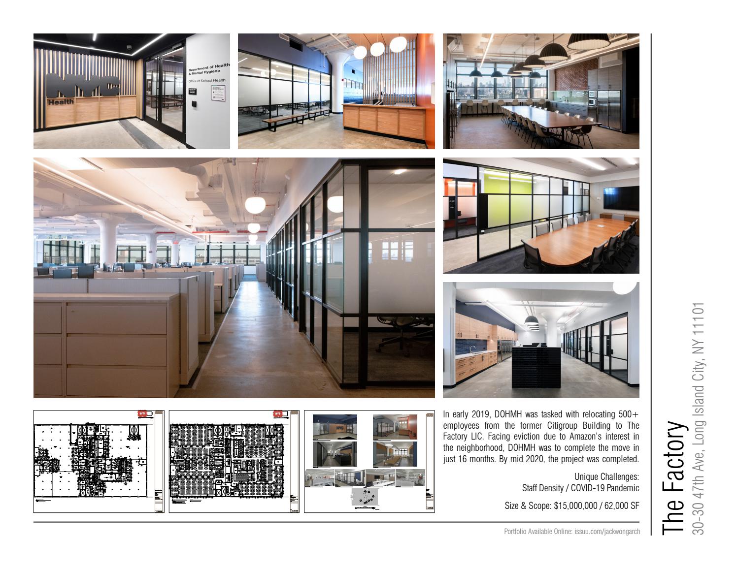 Work Sample / The Factory / DOHMH by Jack Wong - Issuu