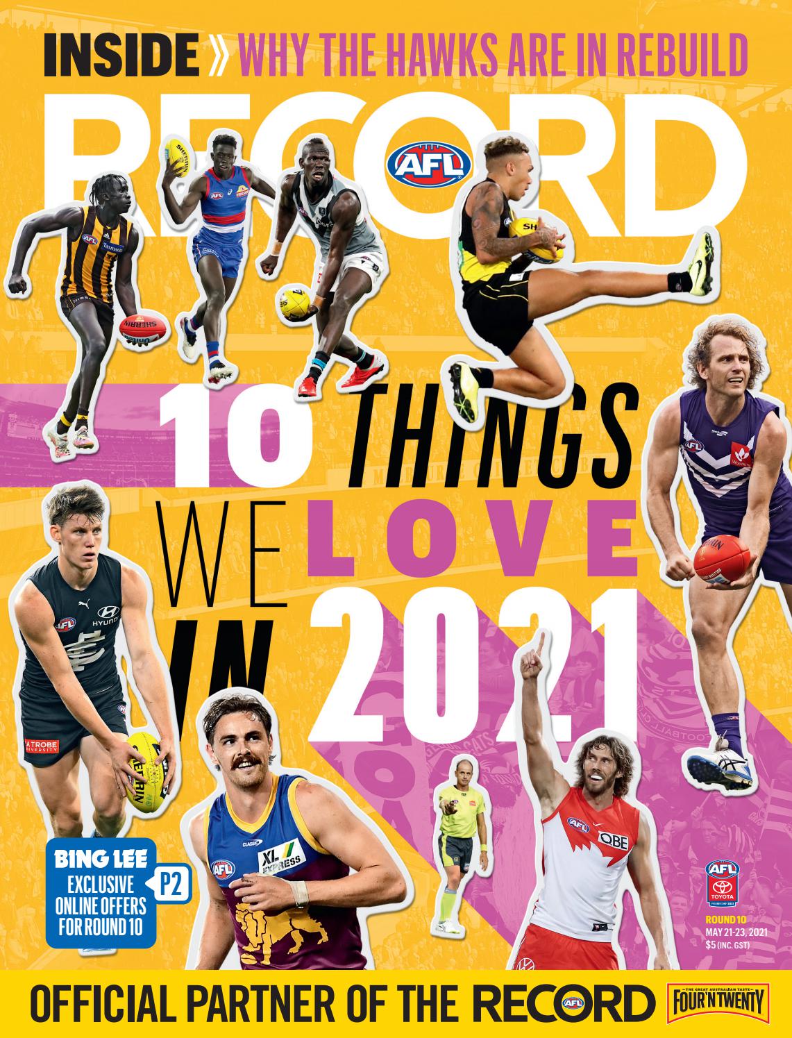 AFL Record – Round 10, 2021 by Crocmedia Lifestyle1 - Issuu