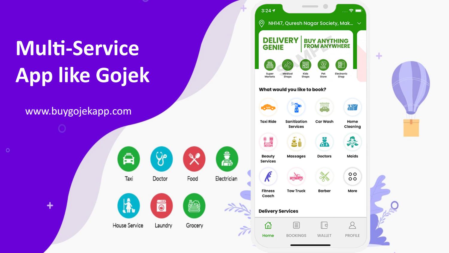 Multi-service app like gojek by buygojekapp - Issuu