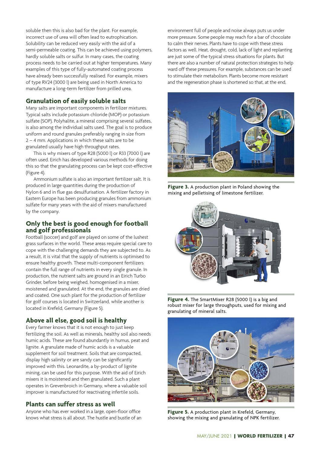 World Fertilizer - May/June 2021 by PalladianPublications - Issuu
