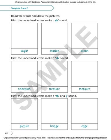 Cambridge Primary English Phonics Workbook B with Digital Access Sample ...