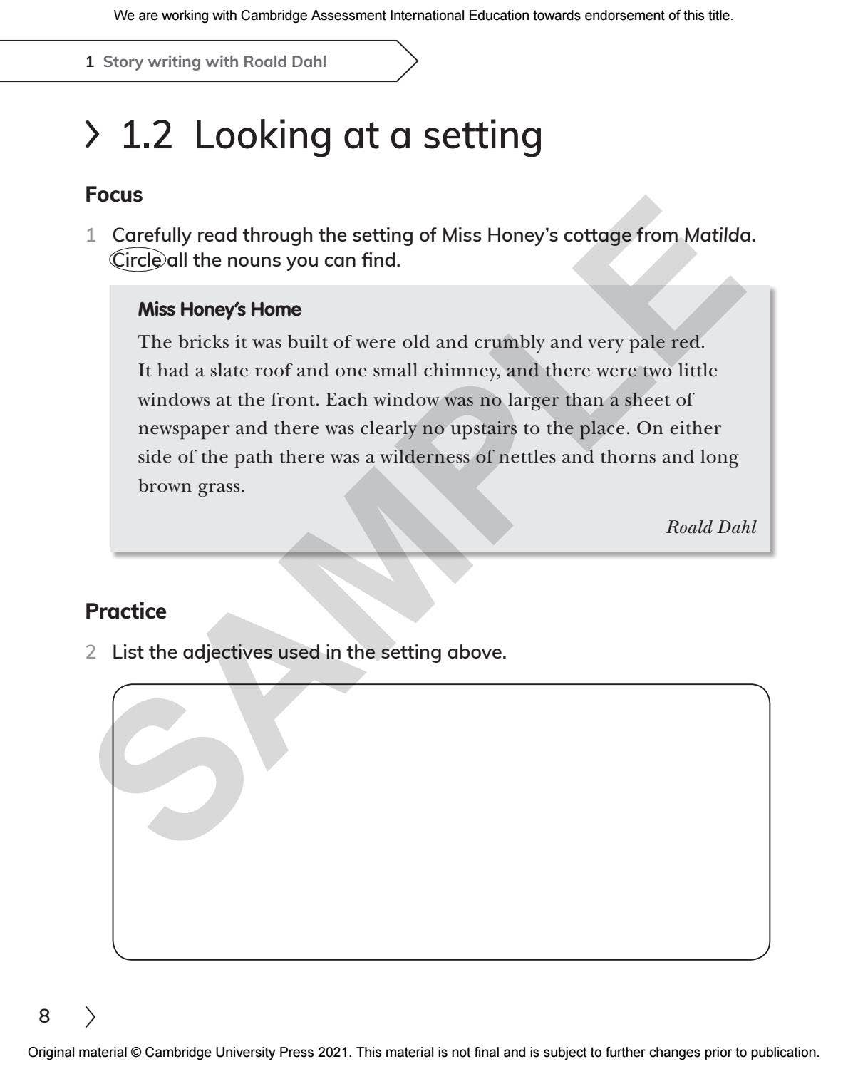 Cambridge Primary English Workbook 3 with Digital Access Sample by ...