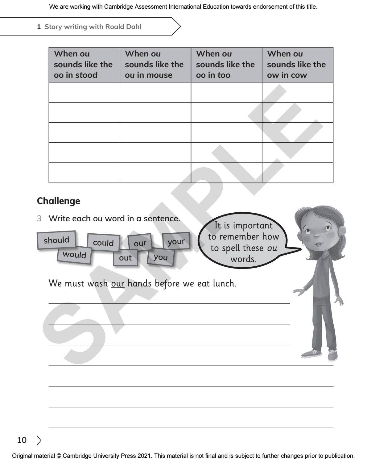 Cambridge Primary English Workbook 3 with Digital Access Sample by ...